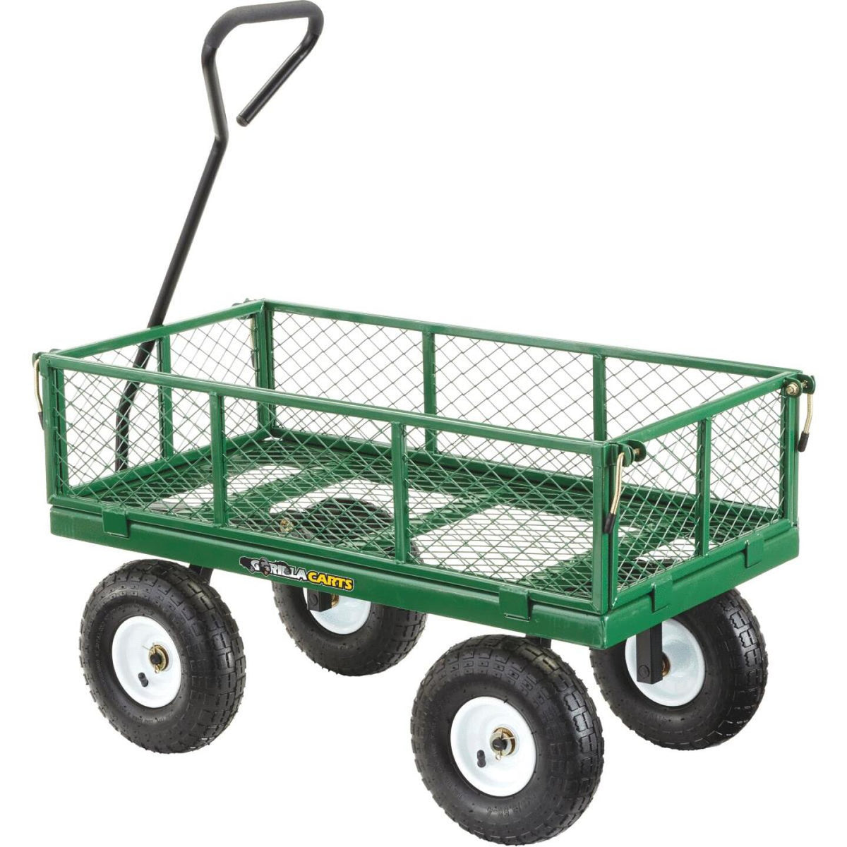 Gorilla Carts 3 Cu. Ft. 400 Lb. Steel Utility Cart - Serving WA, ID, NY ...