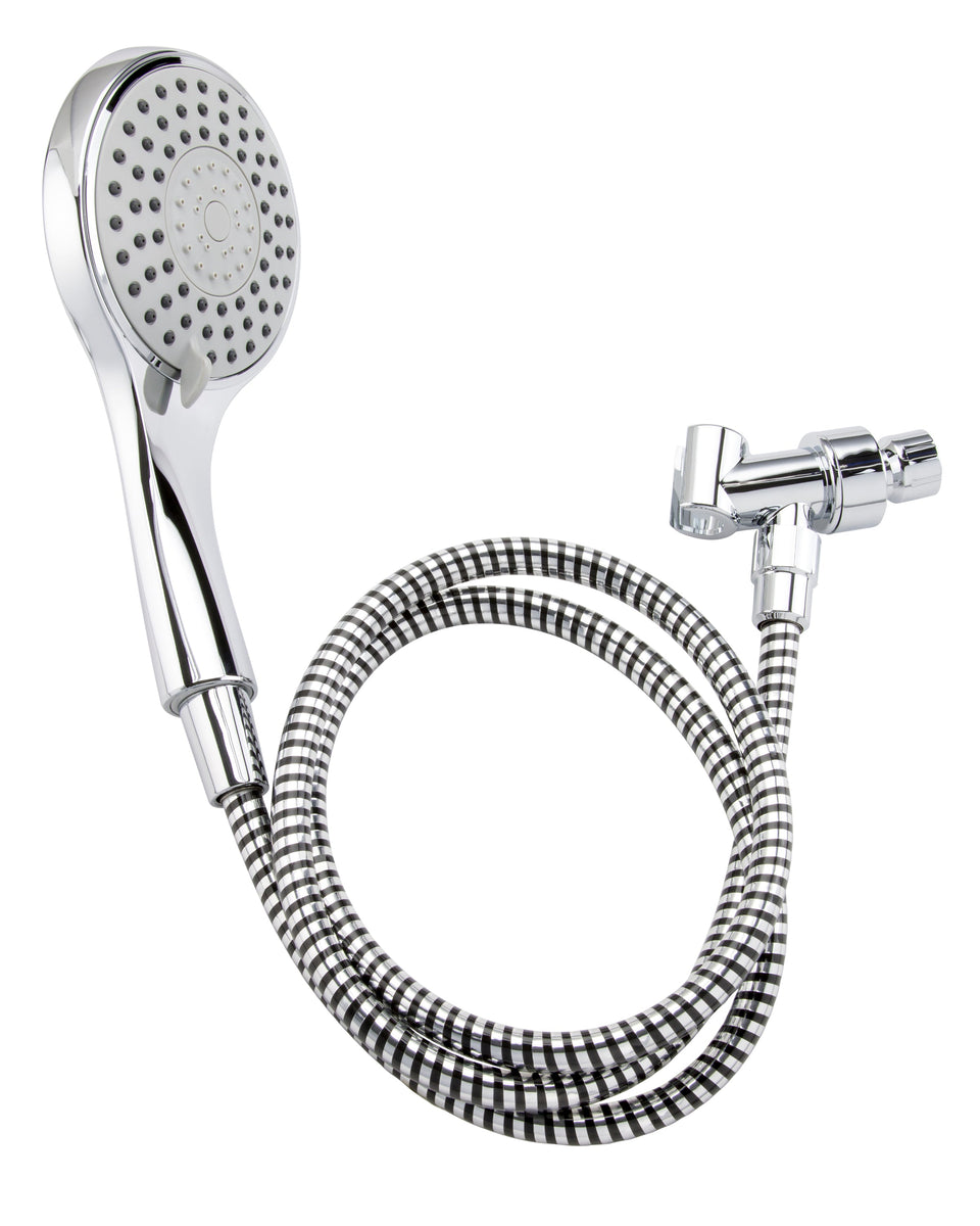 Keeney Stylewise Single Function Handheld Shower Kit Polished Chrome ...