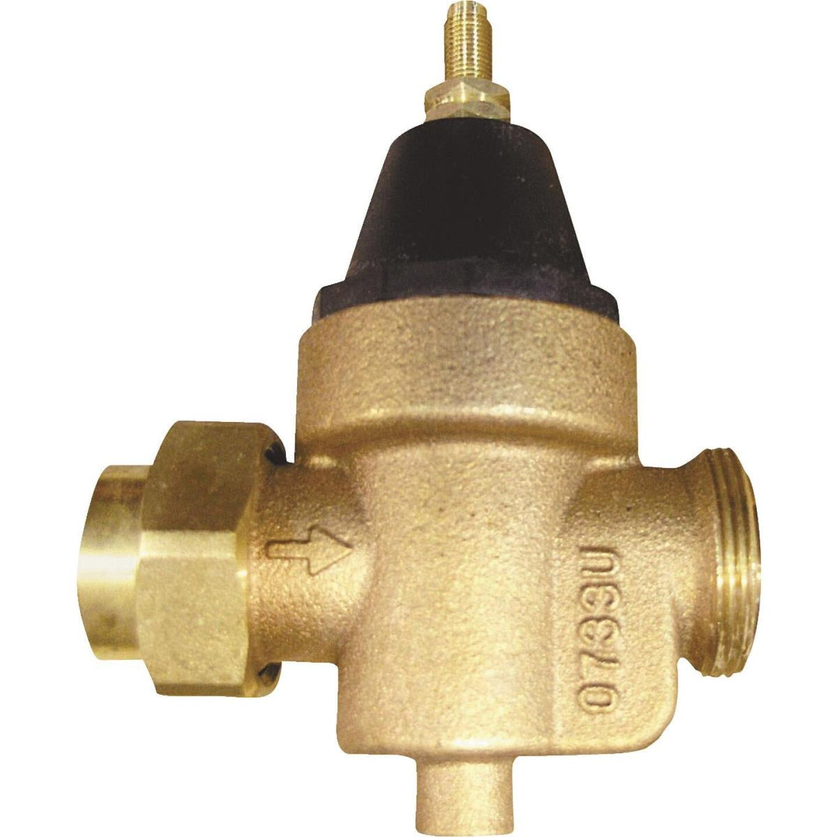 Watts 1 In. Female Threaded Union x 1 In. NPT Bronze Pressure Regulator ...